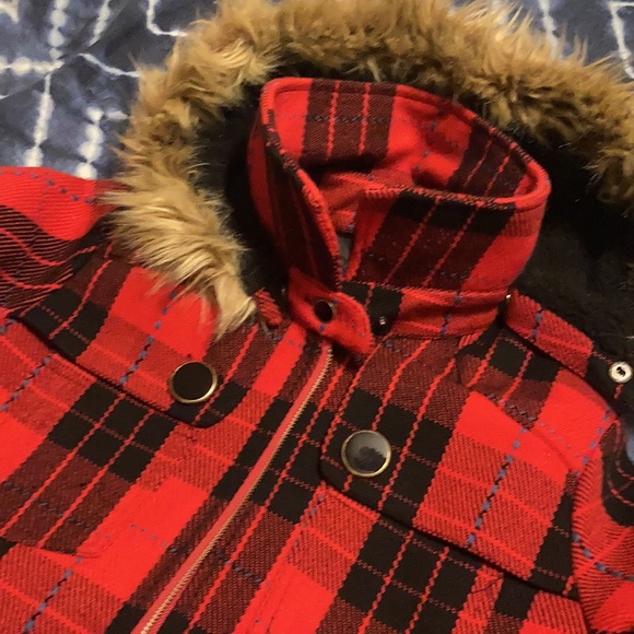 Iceberg | Jackets & Coats | New9s Retro Cropped Iceberg Plaid Coat ...
